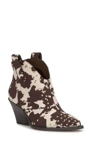 Jessica Simpson Zadie Bootie - Dark Brown/w Cpmstx