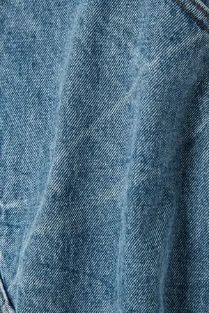 Dries Van Noten Frayed Denim Maxi Skirt
