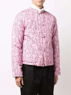 Comme Des Garçons X Kaws Reversible Padded Jacket
