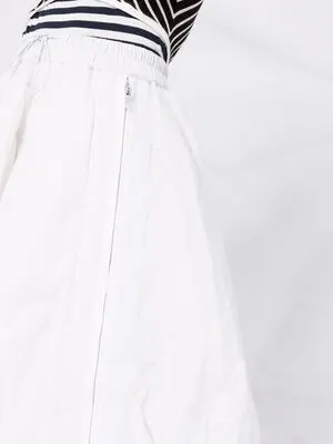 Y3 Asymmetric-hem Midi Skirt
