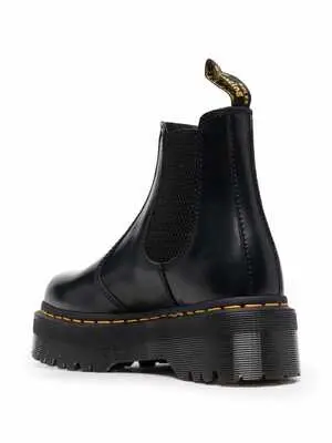 Dr. Martens 2976 Quad Platform Chelsea Boots - Black