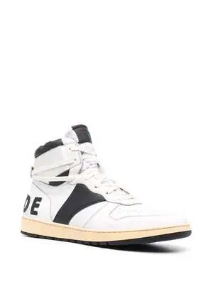 Rhude High-top Trainers - White