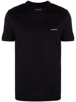 Emporio Armani Logo-print Crew Neck T-shirt