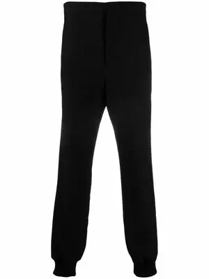 ANN DEMEULEMEESTER Fitted Cuff Wool Trousers