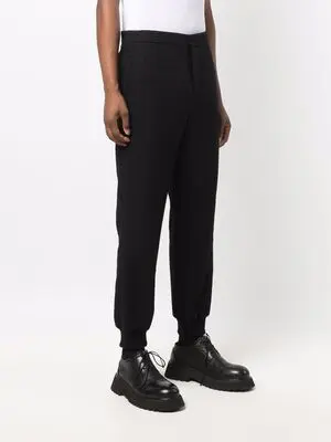 ANN DEMEULEMEESTER Fitted Cuff Wool Trousers