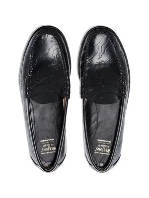 G.H.BASS G.h. Bass & Co. X Maharishi Weejun Larson Embossed Loafers
