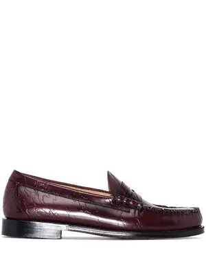 G.H.BASS G.h. Bass & Co. X Maharishi Weejun Larson Embossed Loafers