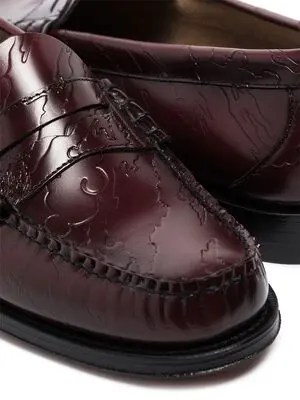 G.H.BASS G.h. Bass & Co. X Maharishi Weejun Larson Embossed Loafers