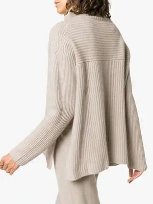 Le Kasha Lisbon Cashmere Roll Neck Jumper - Neutrals
