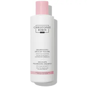 Christophe Robin Delicate Volumising Shampoo With Rose Extracts 250ml - One-color