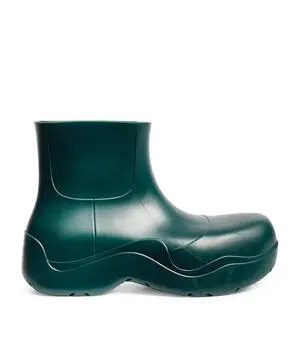 Bottega Veneta Bottega Veneta Puddle Boots Blue