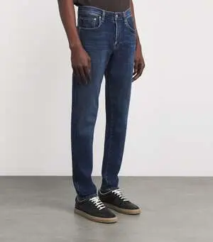 Citizens Of Humanity London Tapered Slim Jeans - Navy
