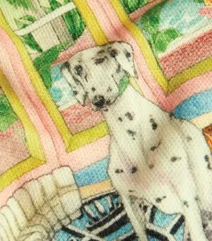 Casablanca Dalmatian Print Sweater