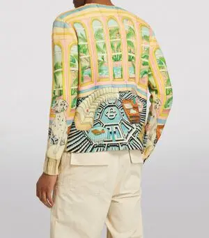 Casablanca Dalmatian Print Sweater