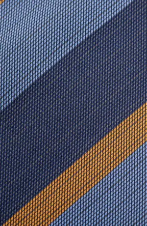 CUFFLINKS, INC. Striped Neck Tie - Blue