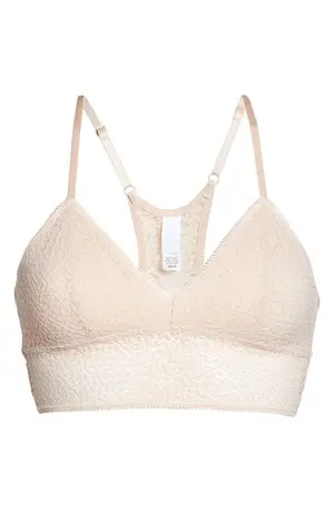 Dkny Modern Lace Longline Bralette - Q77/rose W