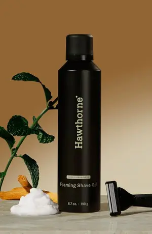 Hawthorne Sandalwood Foaming Shave Gel