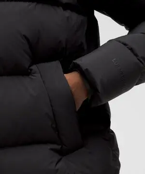 Lululemon Wunder Puff 600-down-fill Jacket - Black