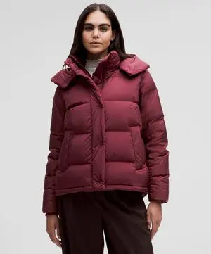 Lululemon Lululemon Wunder Puff 600-Down-Fill Jacket Garnet/deep Luxe