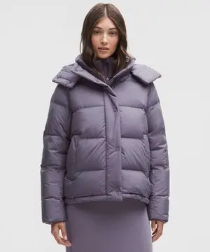 Lululemon Lululemon Wunder Puff 600-Down-Fill Jacket Grape Mist