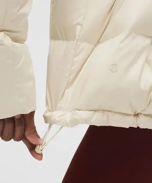 Lululemon Wunder Puff 600-down-fill Jacket - Light Ivory