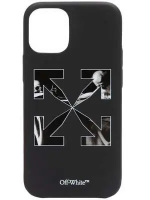 Off-White Caravaggio Arrows-print Iphone 12 Mini Case - Black