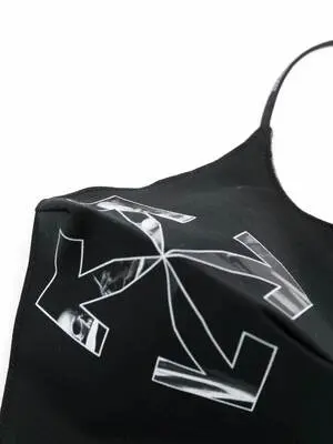 Off-White Arrows-print Face Mask