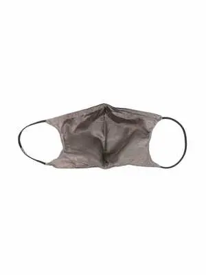 Off-White Swimm Logo-print Face Mask - Black