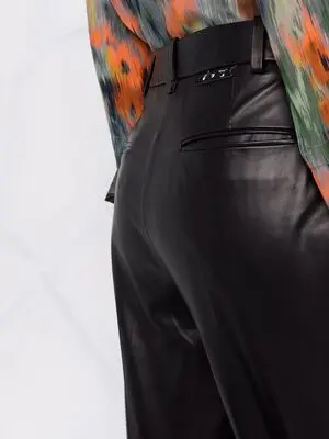 Off-White Tailored Leather Shorts