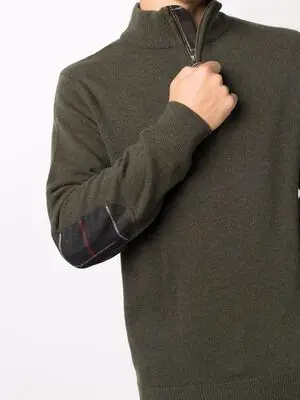 Barbour Zip-up Wool Jumper