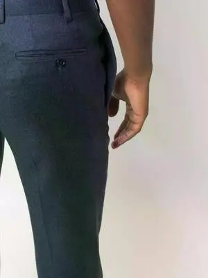 Canali Wool Tailored Trousers