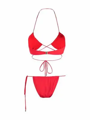 MANOKHI Wrap-around Halterneck Bikini
