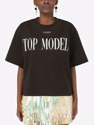 Dolce & Gabbana Slogan-print T-shirt
