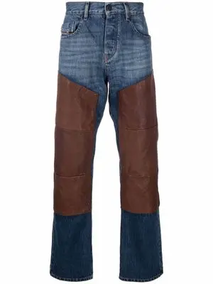 DIESEL® D-viker Straight-leg Jeans - Blue