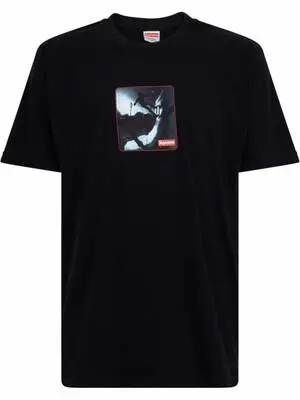 Supreme Shadow Photograph Print Short Sleeve T-shirt - Black