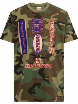 Supreme Multi Logo T-shirt - Green