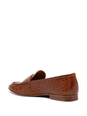 Ralph Lauren Croco-embossed Loafers