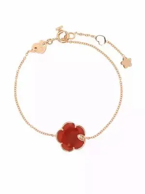 Pasquale Bruni 18kt Rose Gold Carnelian And Diamond Bracelet - Pink
