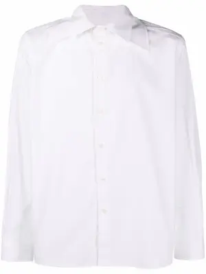Valentino Garavani Spread-collar Cotton-poplin Shirt