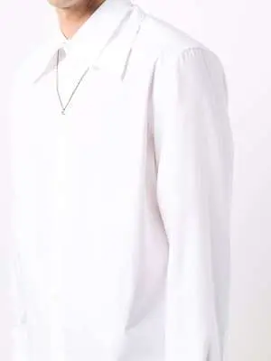 Valentino Garavani Spread-collar Cotton-poplin Shirt