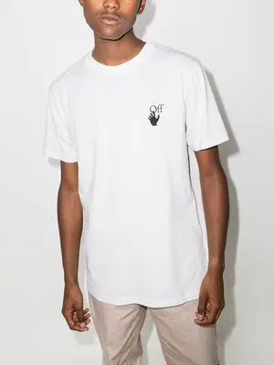 Off-White Caravaggio Painting Cotton T-shirt - White