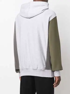 Helmut Lang Patchwork Logo Hoodie
