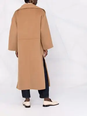 TOTEME Signature Wool Cashmere Coat - Brown