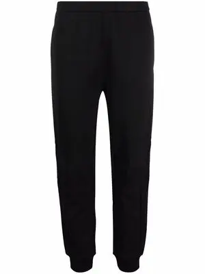 Moncler Logo-print Waistband Track Pants - Black