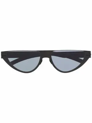 Mykita Curved-frame Sunglasses - Black