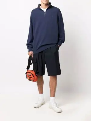 Polo Ralph Lauren Polo Pony-embroidered Jersey Sweatshirt - Blue