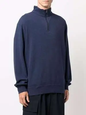 Polo Ralph Lauren Polo Pony-embroidered Jersey Sweatshirt - Blue