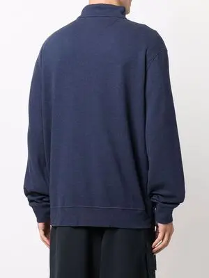 Polo Ralph Lauren Polo Pony-embroidered Jersey Sweatshirt - Blue