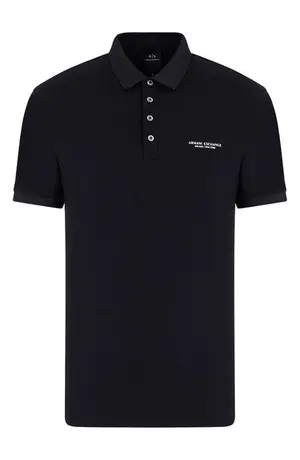Armani Exchange Milano/new York Logo Polo