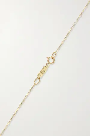JENNIFER MEYER Mini Hamsa 18-karat Diamond Necklace
